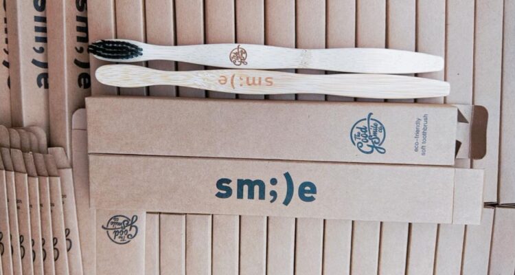 custom logo - bamboo toothbrush wholesale