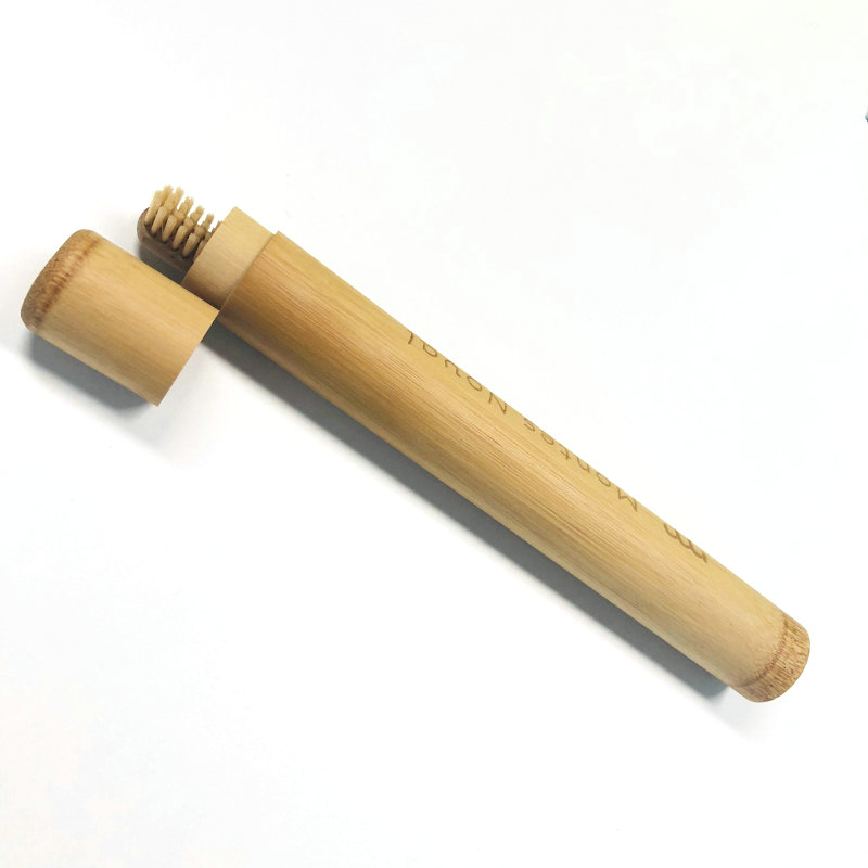 bamboo travel case - bamboo toothbrush wholesale