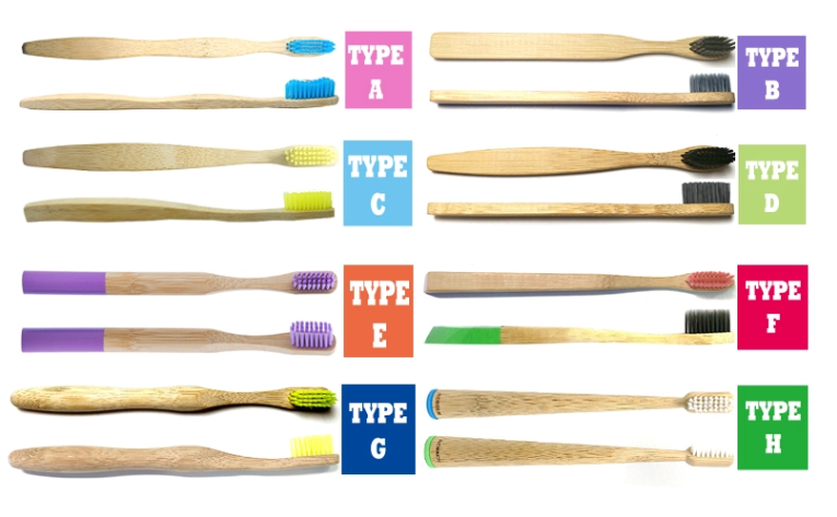 custom logo - bamboo toothbrush wholesale