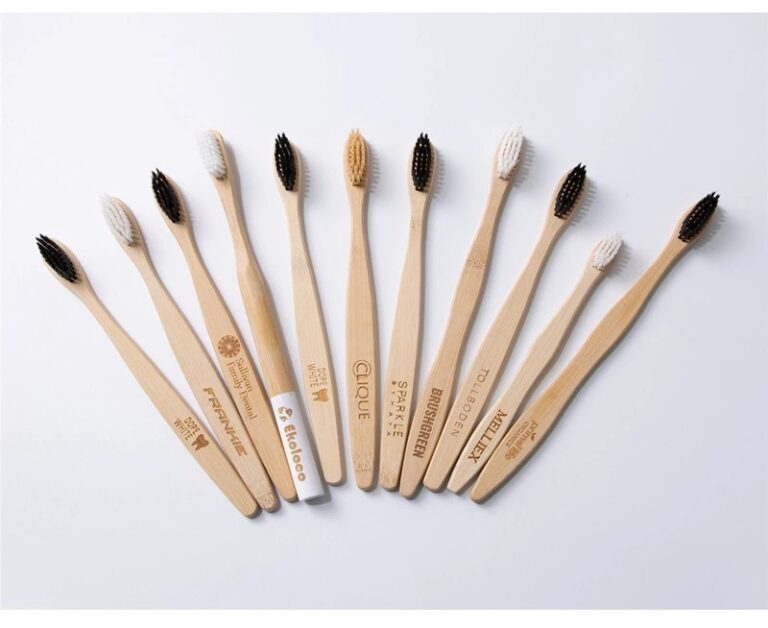 custom logo - bamboo toothbrush wholesale