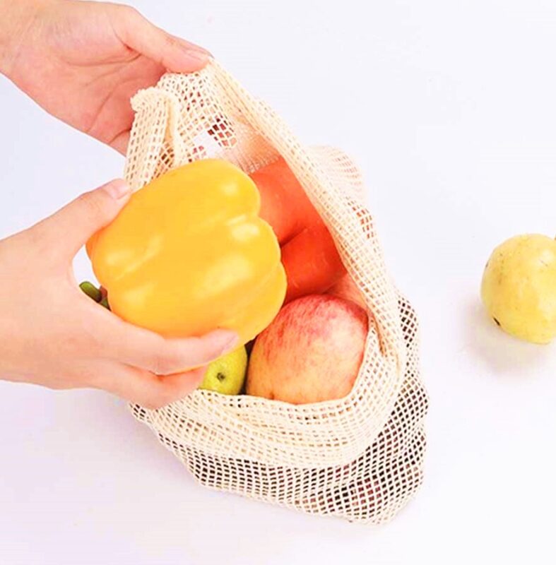 reusable mesh bag - bamboo toothbrush wholesale